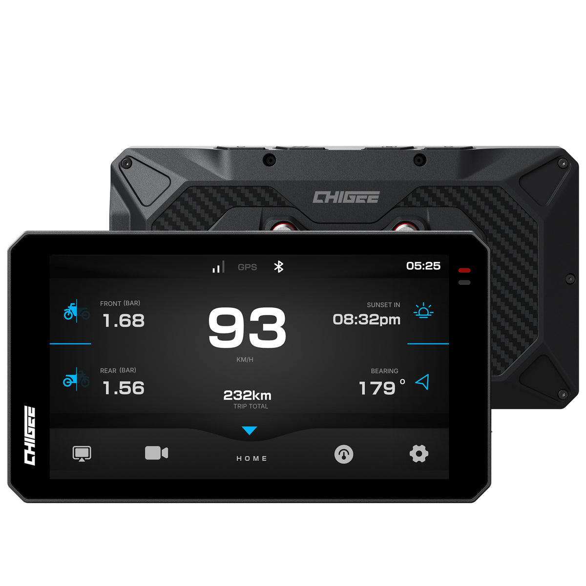 バイク界に革命を起こす業界初6インチスマートモニター | AIO-6 MAX